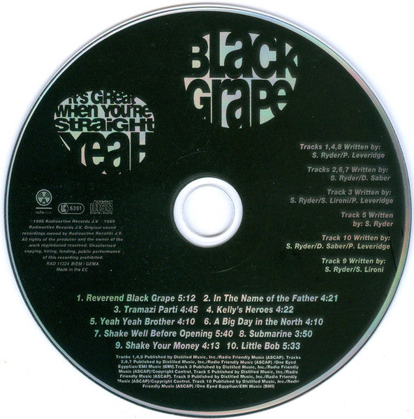 It's Great When You're Straight...Yeah by Black Grape – discosdobau