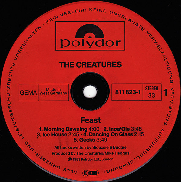 Feast by Creatures, The – discosdobau