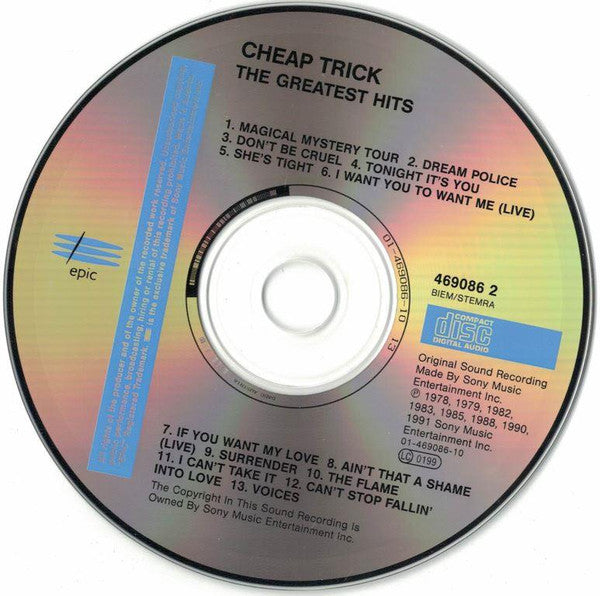 The Greatest Hits by Cheap Trick – discosdobau