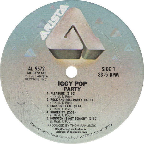 Party by Iggy Pop – discosdobau